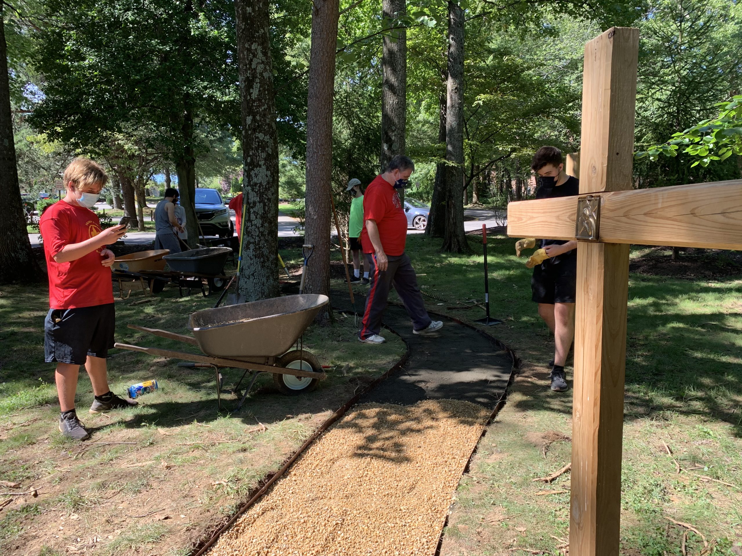 Boy Scout Troop 1100 Eagle Scout Projects Enhance Nativity’s Grotto ...