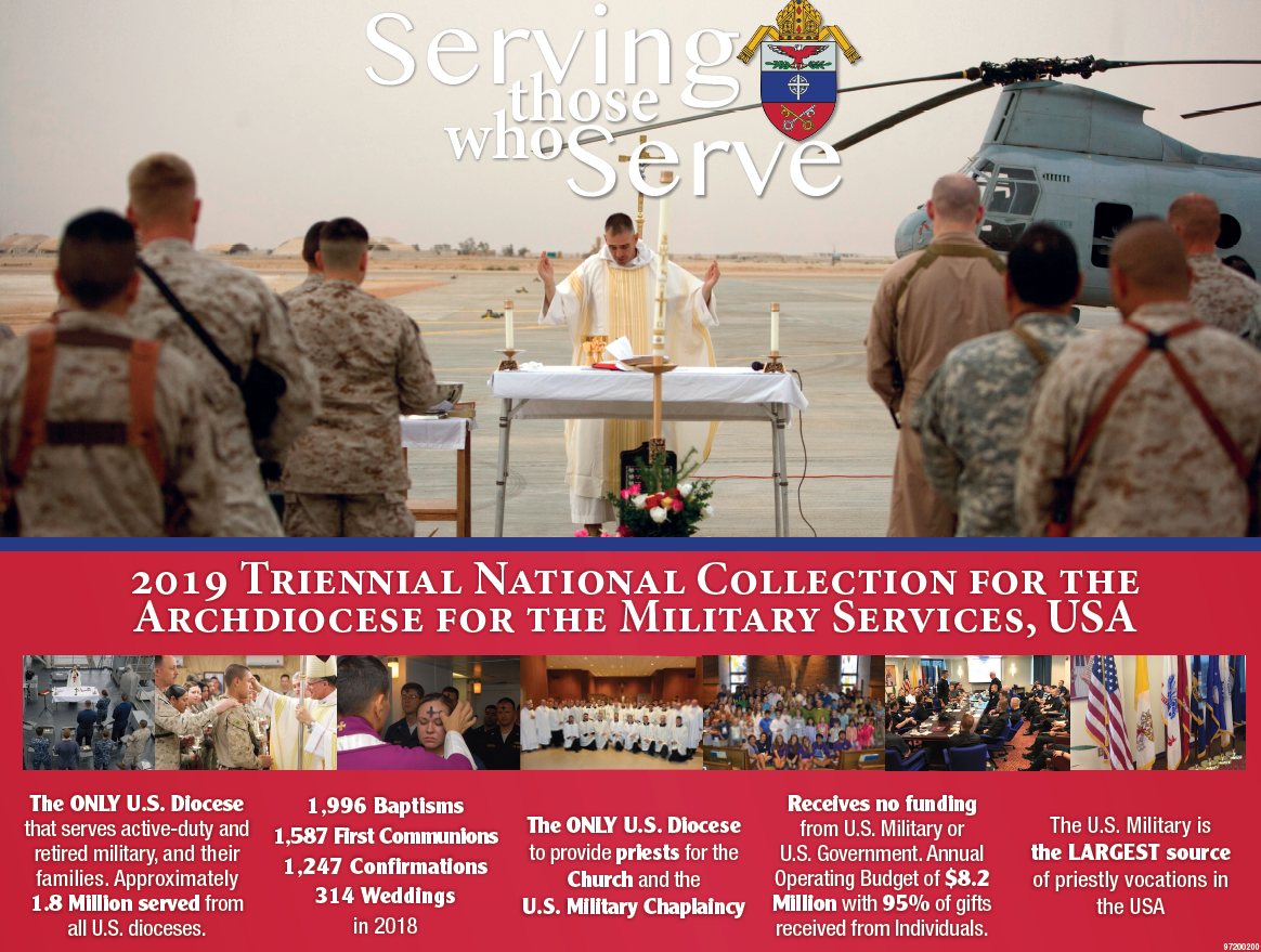 Archdiocese for the Military Services | Collection - Nativity Catholic ...