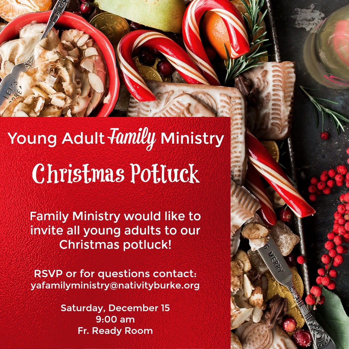 Family Christmas Potluck - Nativity Catholic Church